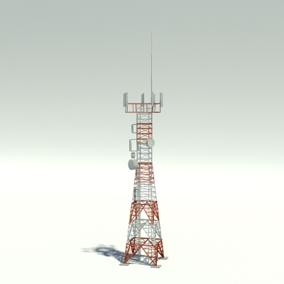 3ds max telecom tower