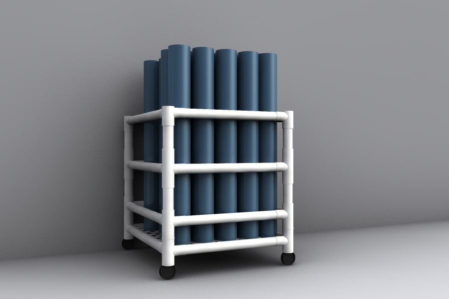 yoga mats 3d model