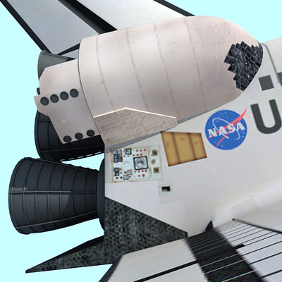 3d model nasa space shuttle endeavour