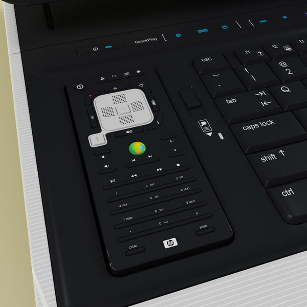 3d model hp pavilion hdx 9000