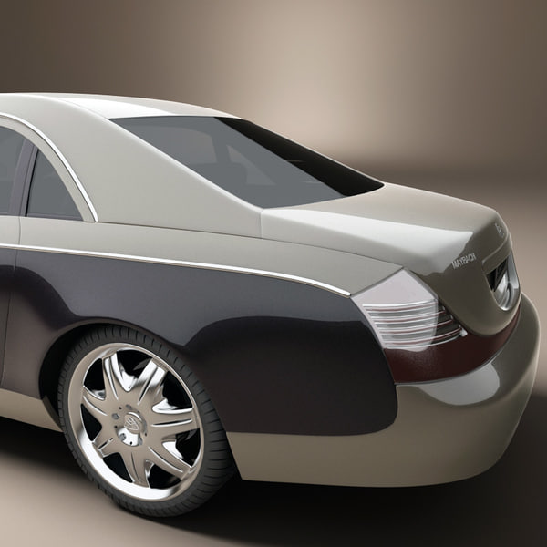 maybach 62s 3d model