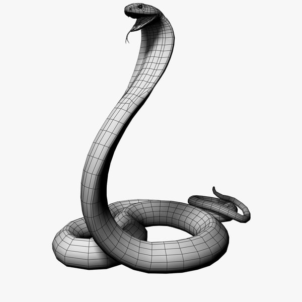 king cobra 3d max