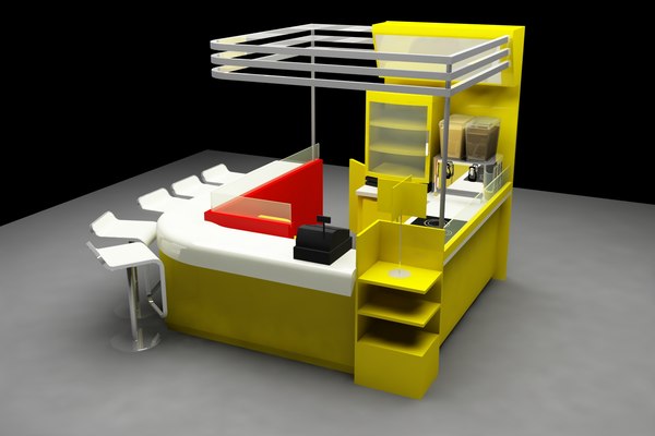 3D Kiosk Models | TurboSquid