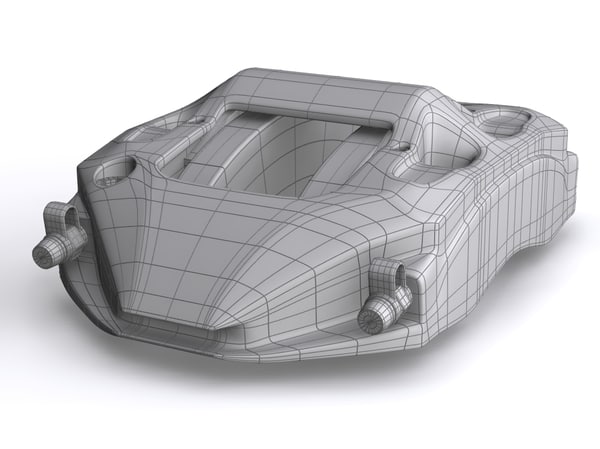 brembo brake caliper 3d model