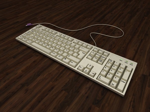 Computer Keyboard Blender Models for Download | TurboSquid