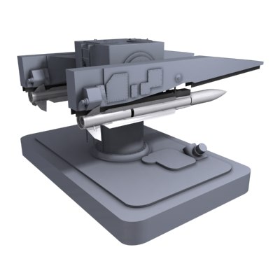 mk-26 guided missile launcher obj