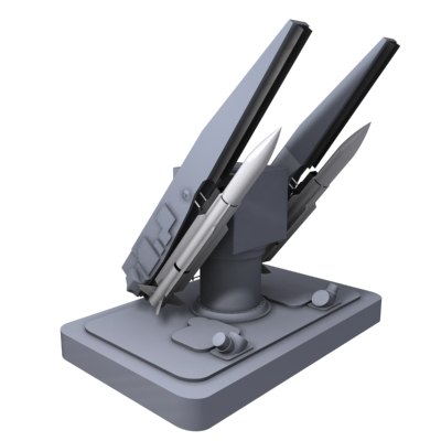 mk-26 guided missile launcher obj