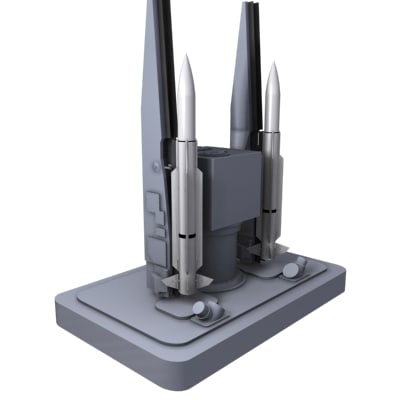 mk-26 guided missile launcher obj