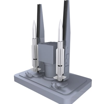mk-26 guided missile launcher obj