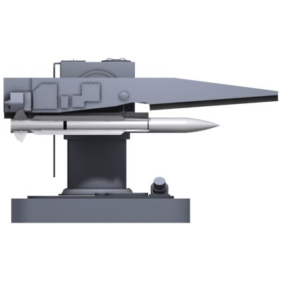 mk-26 guided missile launcher obj