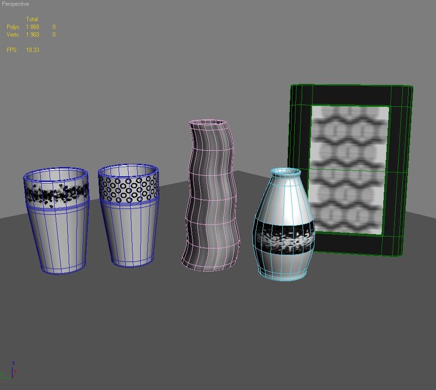 3d model design stuff art