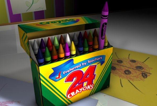 Crayola 3D Models for Download | TurboSquid