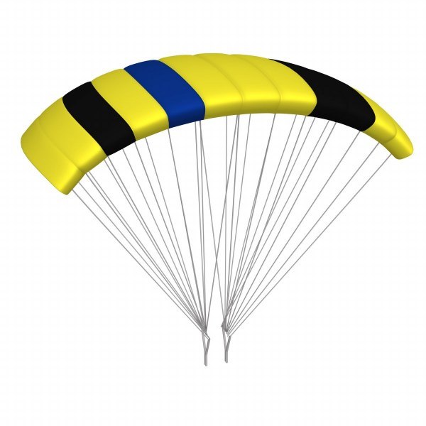3d model of parachutes