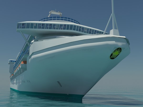 3d model caribbean princess