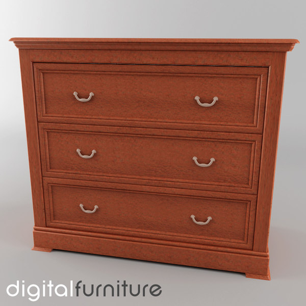 Cômoda 04 Modelo 3D - TurboSquid 471368
