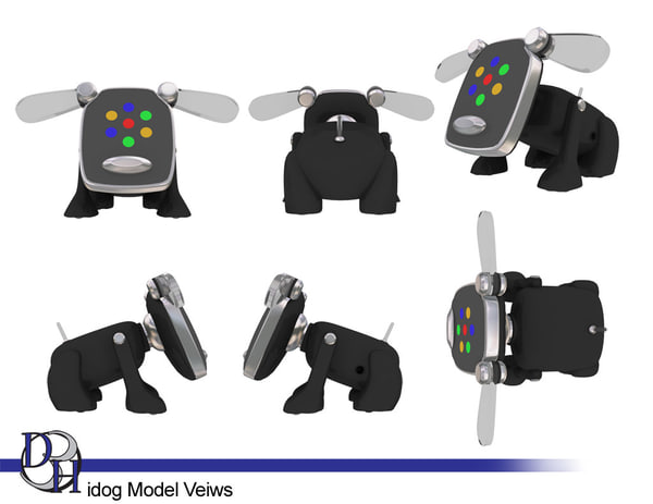 3ds max idog dog