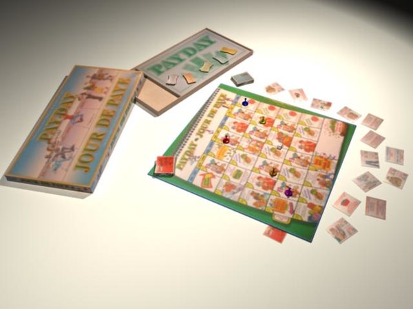 3d model payday board