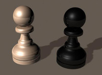 free chess pawn 3d model