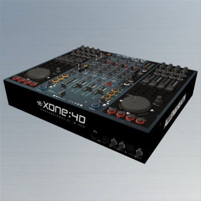 3d model xone mixer