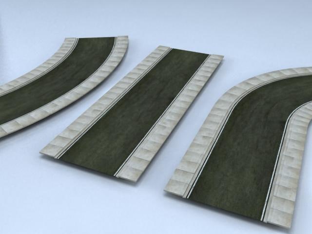 3d street segments model