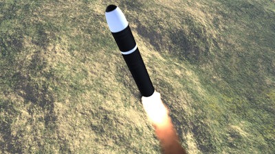 3d d5 trident missile model