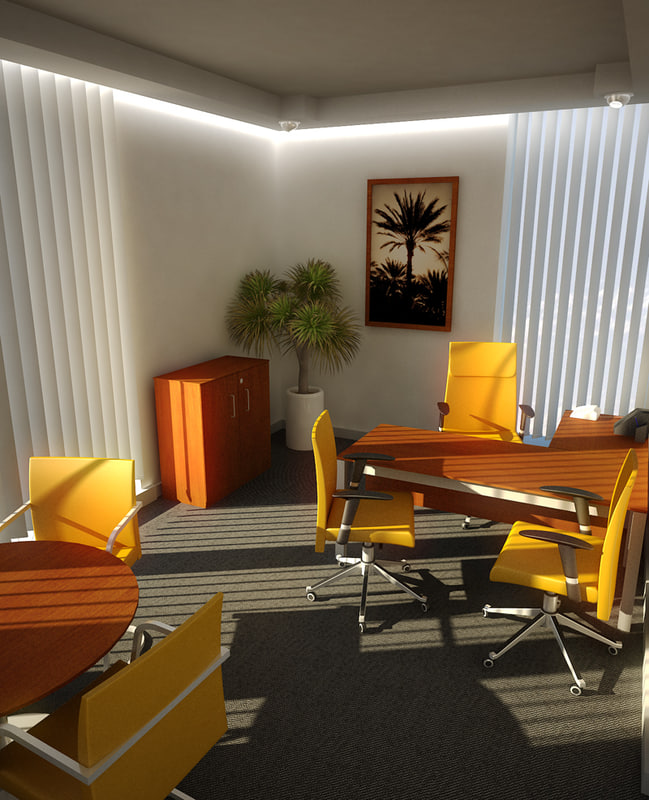3d model office