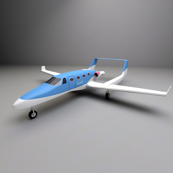 adam aircraft a700 3d model