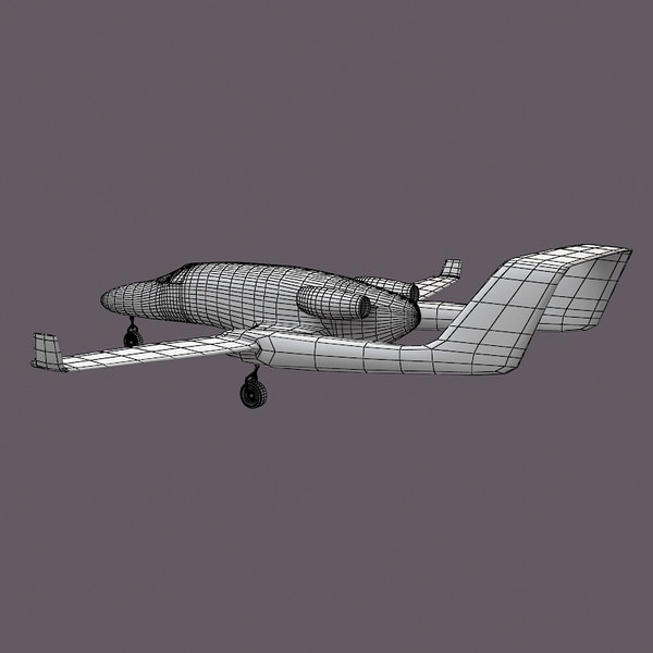 adam aircraft a700 3d model