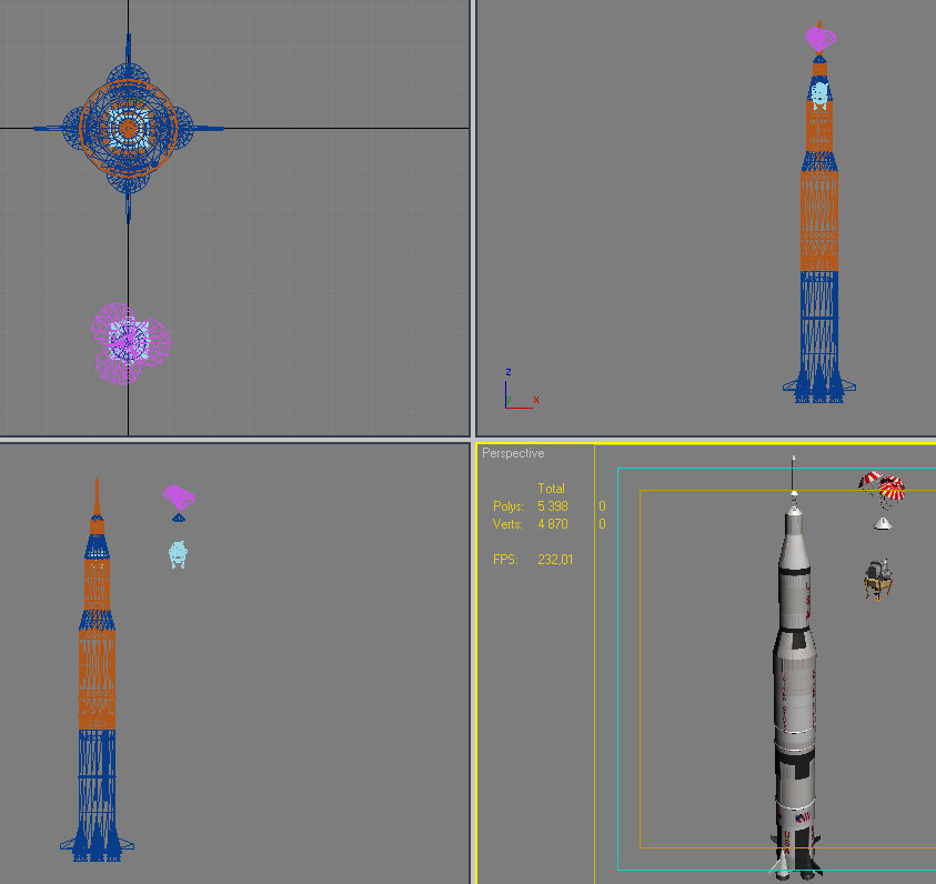 Saturn V 3D Models for Download | TurboSquid