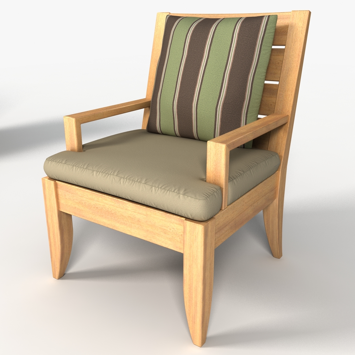 patio furniture set 1 3d model