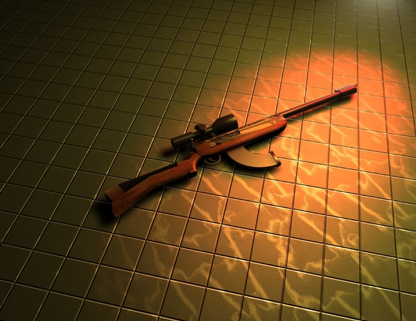 modelo 3d CX-40 SNIPER CANNON - TurboSquid 475332