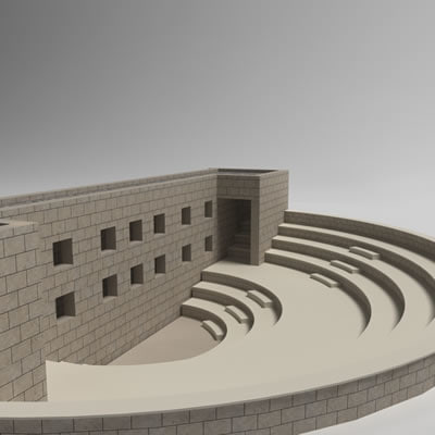 Architecture Amphitheatre STL Models for Download | TurboSquid