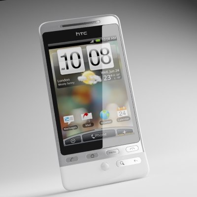 htc hero 3d max