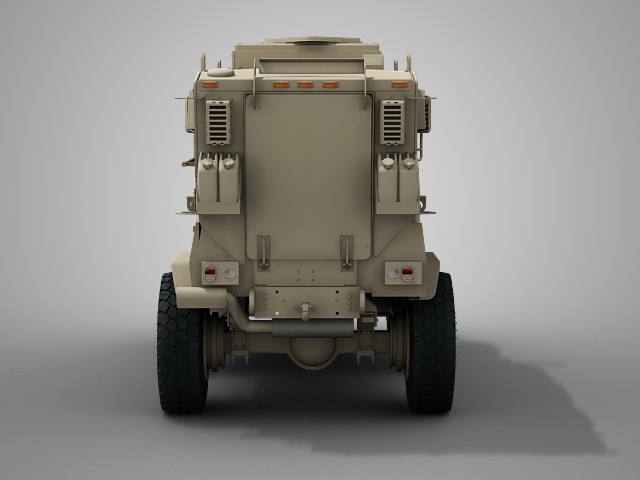 3d maxxpro mrap model