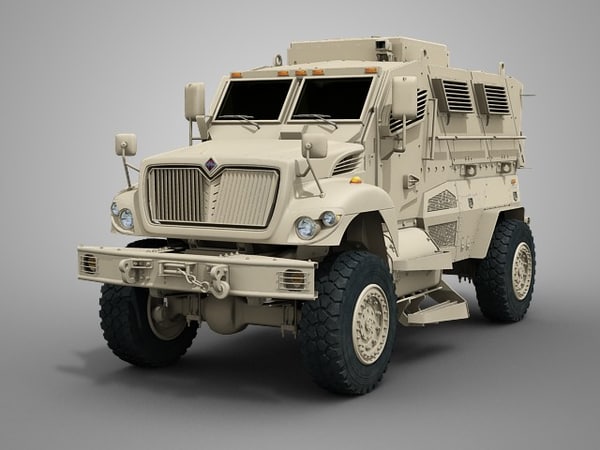 3d maxxpro mrap model