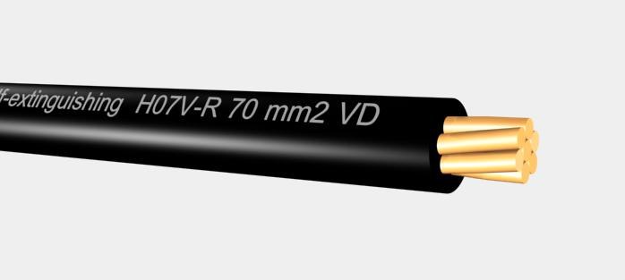 3d model vd - h07v-r 70mm2