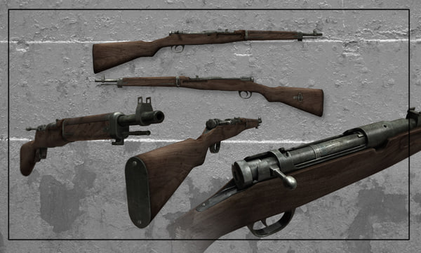 Arisaka3D模型下载| TurboSquid