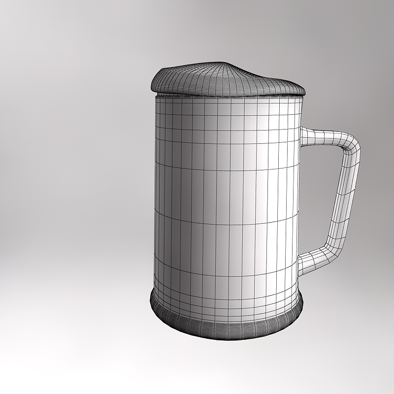 3d model beer mug
