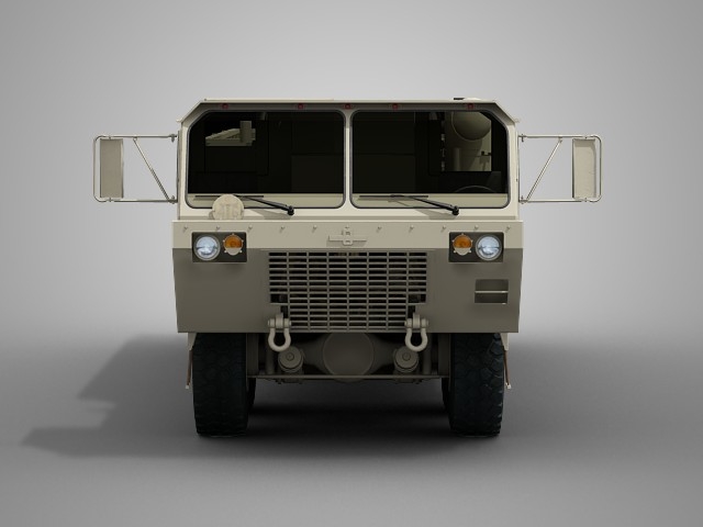 heavy truck 3d model