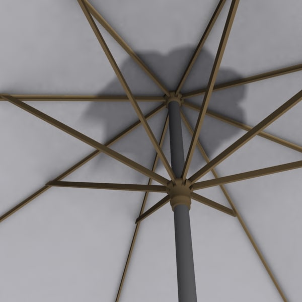 3ds max parasol beach pool