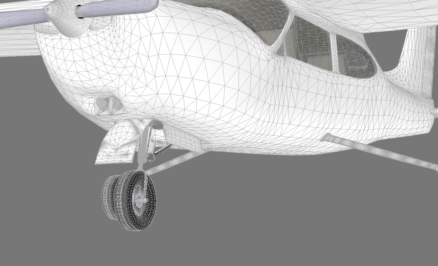 3d model cessna cardinal 177 plane