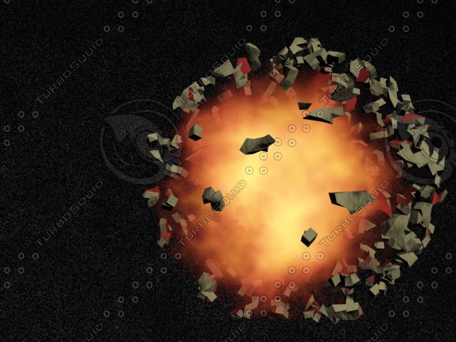 3d animation asteroid model