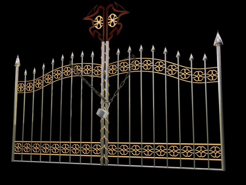 maya metal gate
