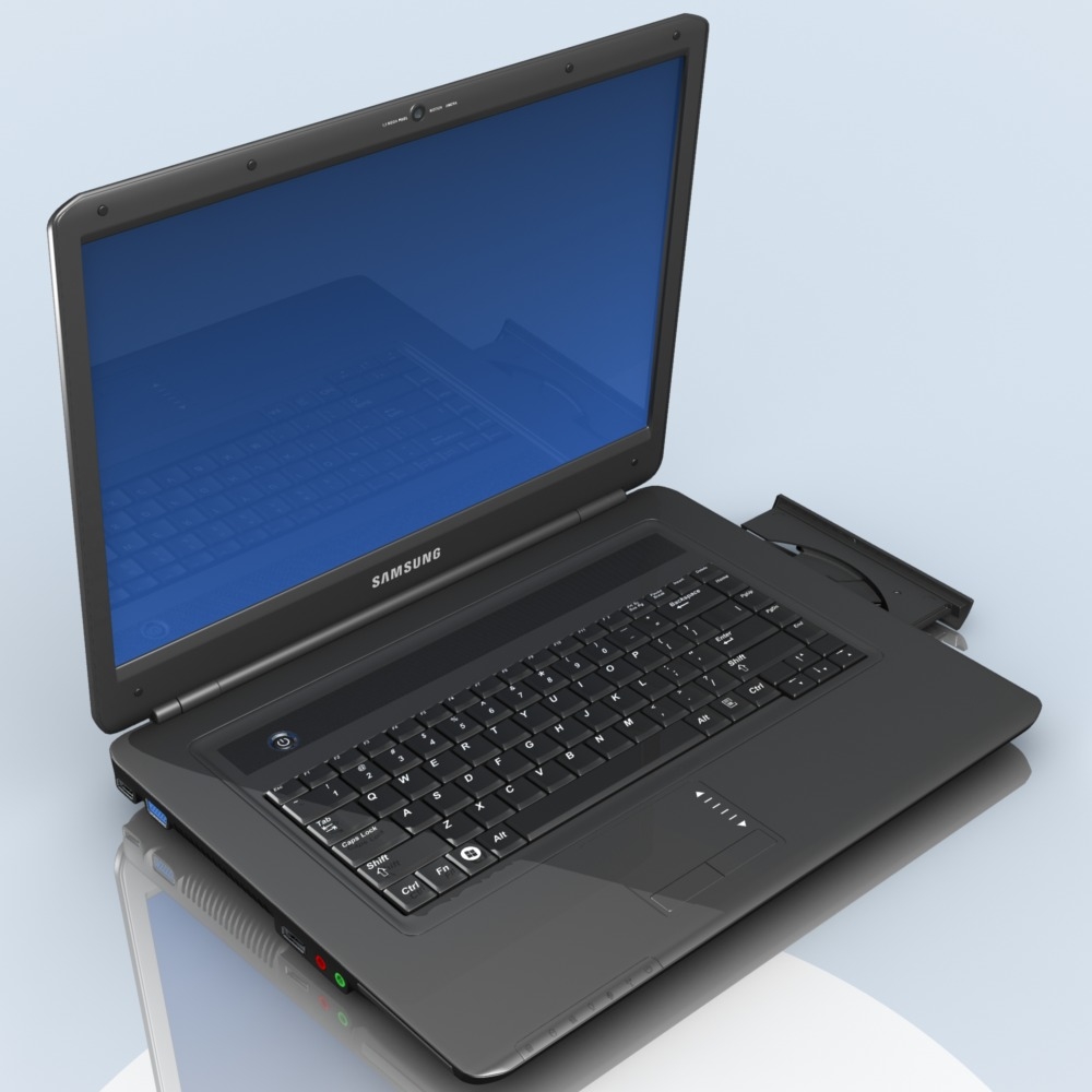 3ds max notebook samsung r510-xa04