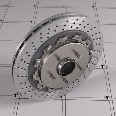 brake disc 3d model