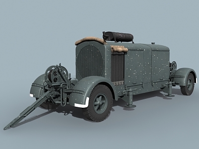 3d model german wwii generator
