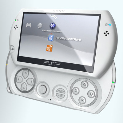 sony psp 3d model