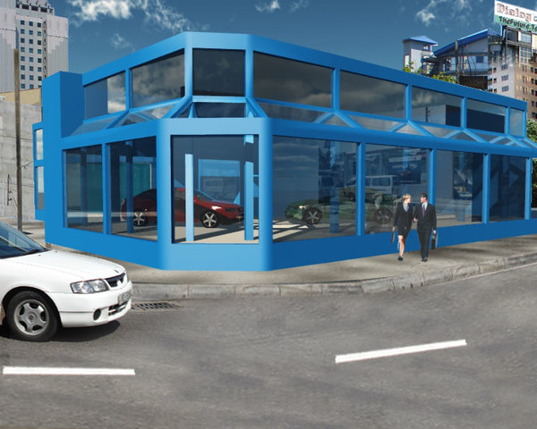 Car Dealership 3D Models for Download | TurboSquid