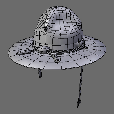 3ds max campaign hat