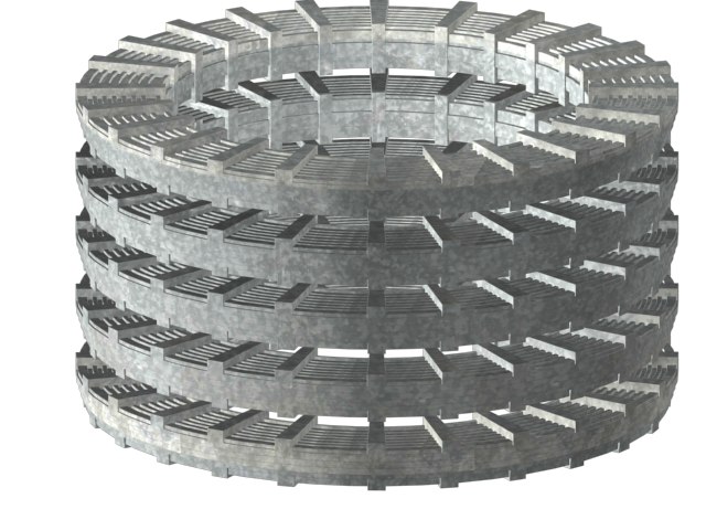 3d model stargate ring transporter